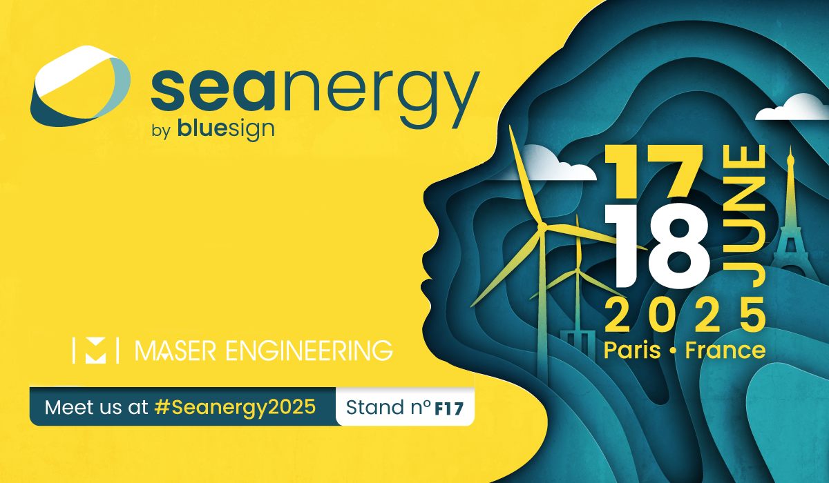 MASER ENGINEERING au salon Seanergy 2025